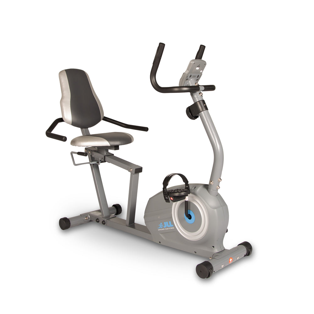 JLL Fitness Essentials Series Magnetic Smart Recumbent Bike